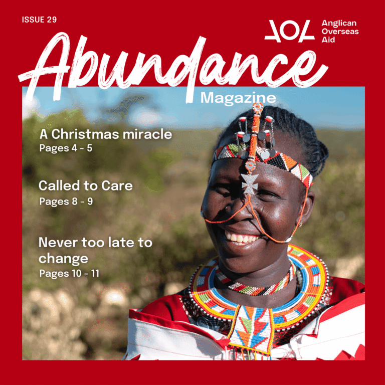 Abundance Magazine - Anglican Overseas Aid